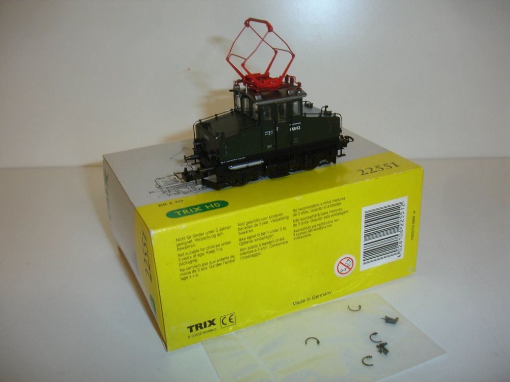 Trix: 22551 E-Lokomotive E69 DB (Gebraucht) in Fontaines NE für CHF 83 ...