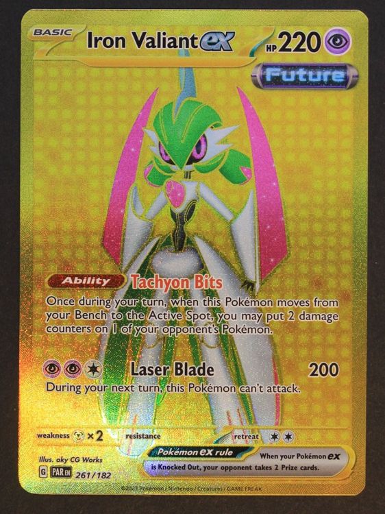 Pokémon Iron Valiant ex (PAR 261) EN | Kaufen auf Ricardo