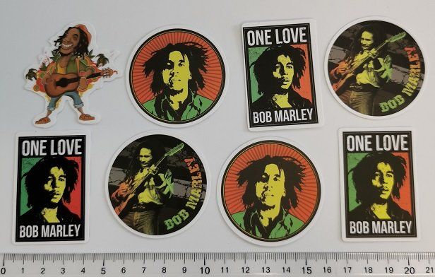 Bob Marley - 8 Sticker (Neu (gemäss Beschreibung)) in Wilen b. Wollerau ...
