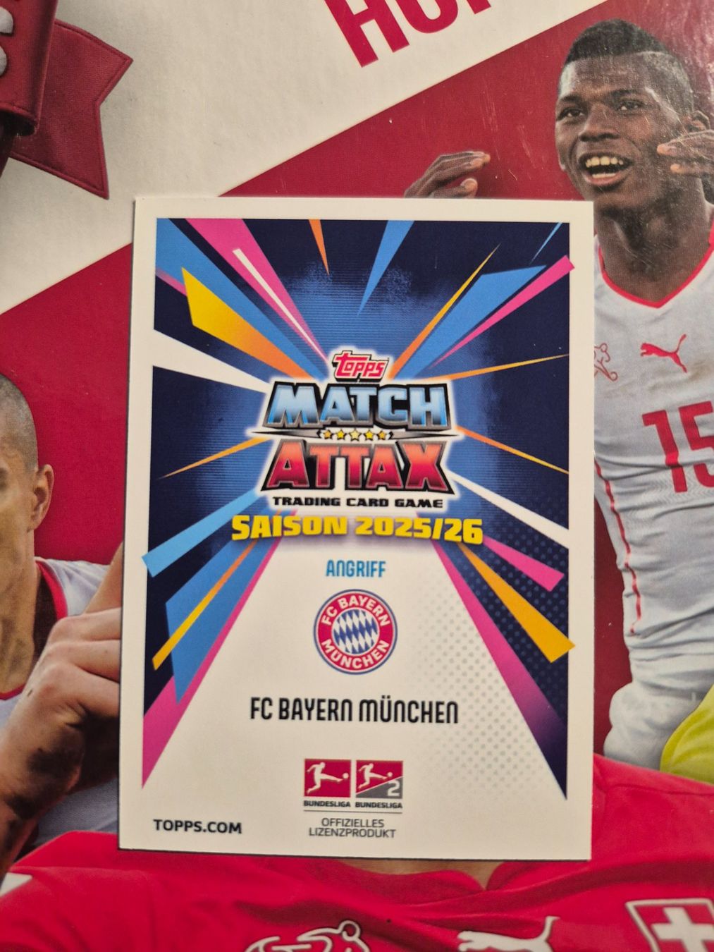 Harry Kane FC Bayern München Topps Match Attax 2025 (Gebraucht) in ...