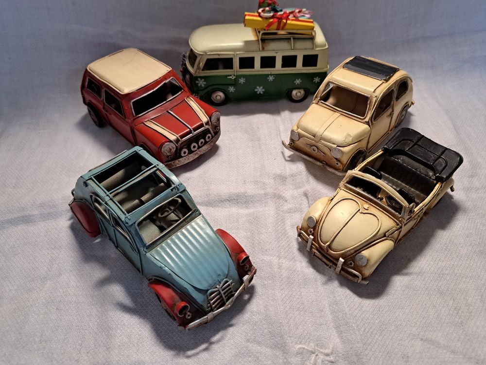 5 Deko Blech Modell Auto (Gebraucht) in für CHF 18 – mit Lieferung auf ...