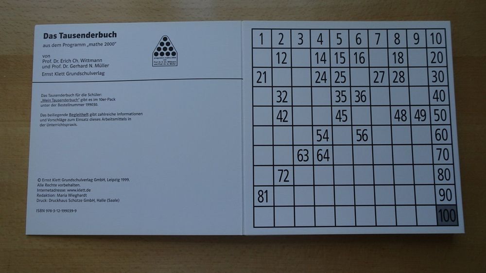 Das Tausenderbuch Lehrerausgabe (Gebraucht) in Zürich für CHF 10 – mit ...