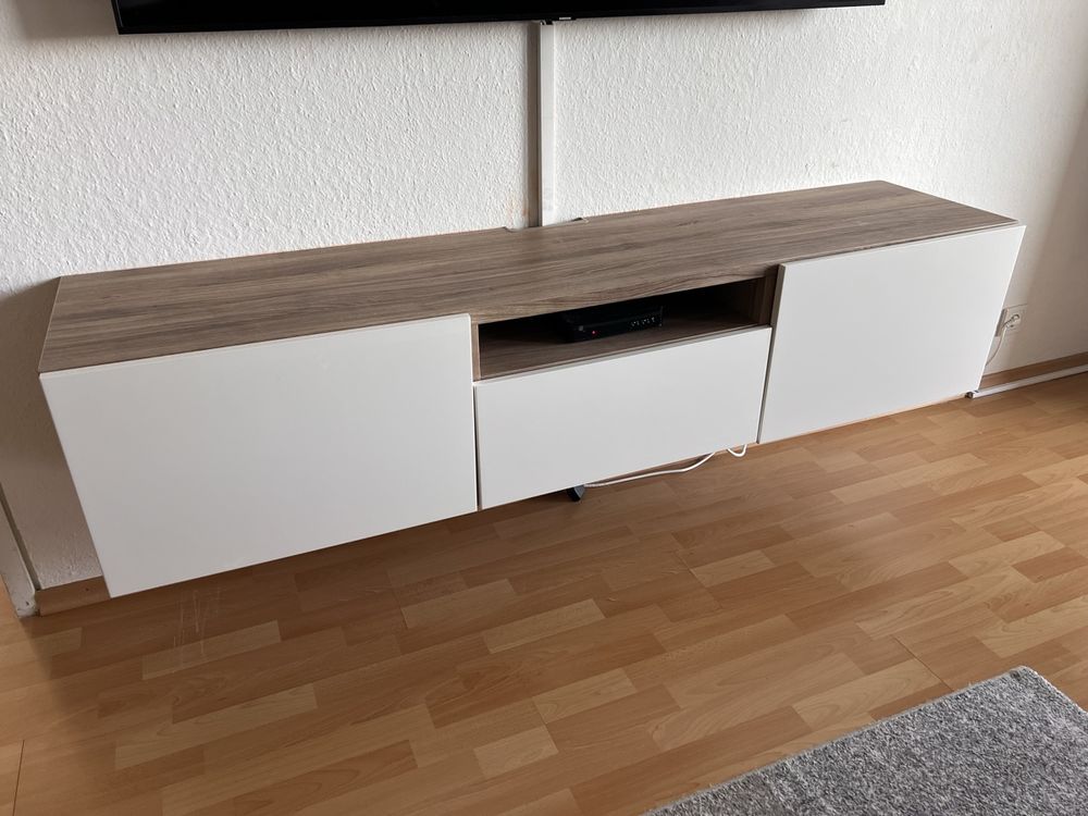 Tv möbel /Lowboard / Ikea Besta Schrank (Gebraucht) in Neuhausen für ...
