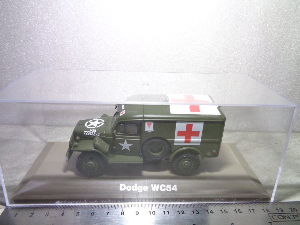 Atlas 1:43 militaire militär : Camion Ambulance Dodge (Neu (gemäss ...