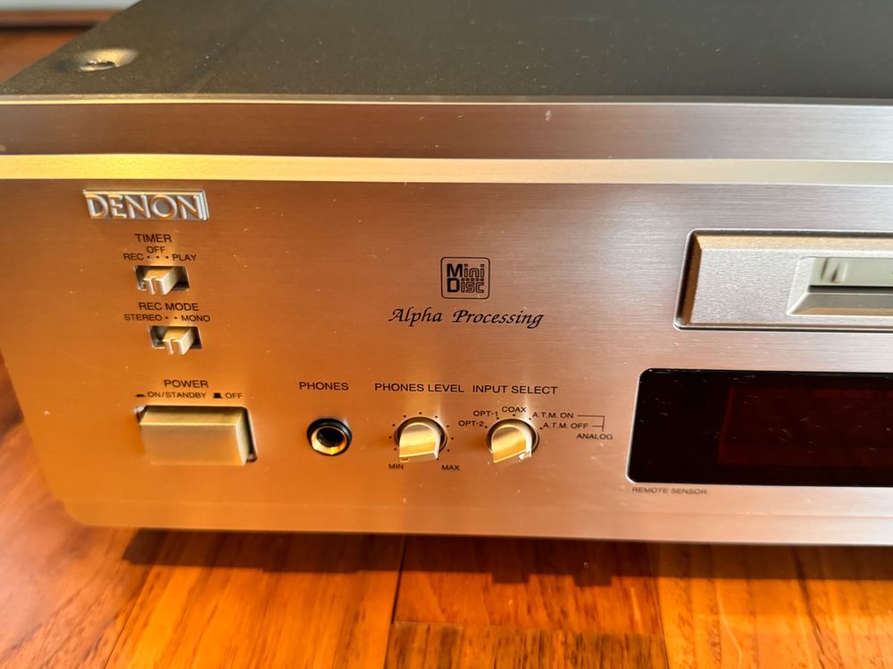 Denon Mini-Disc Player / Recorder DMD-1600AL Gold Series | Kaufen auf ...