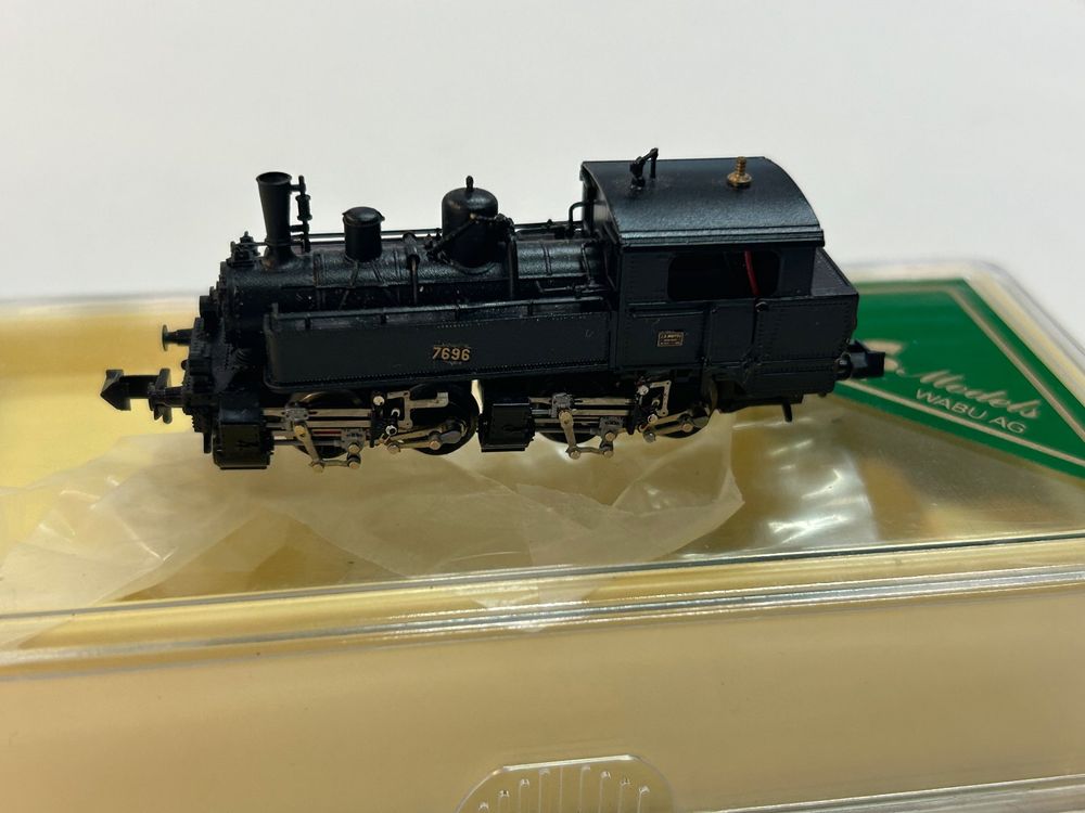 Wabu N SBB-CFF loco vapeur ED 2x2/2 7296 rare! (Gebraucht) in Lausanne ...