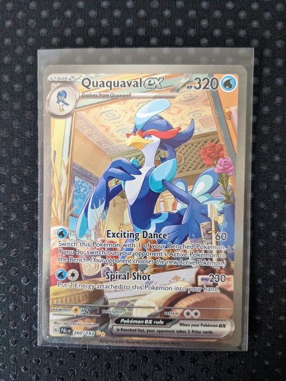 Pokémon Paldea Evolved - Quaquaval EX 260/193 ( EN ) (Neu (gemäss ...