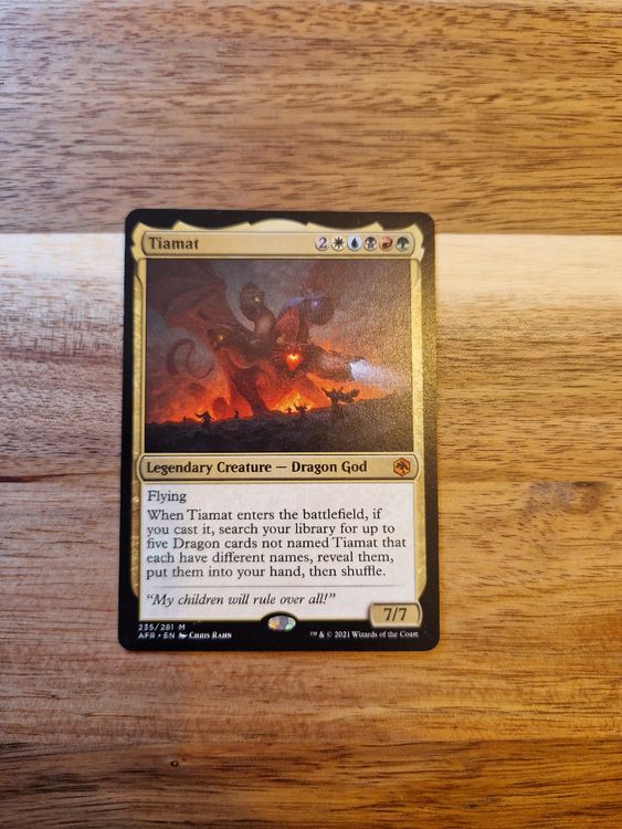 MTG Tiamat AFR 235/281 - Legendary Dragon God! 🔥 (Neu (gemäss ...