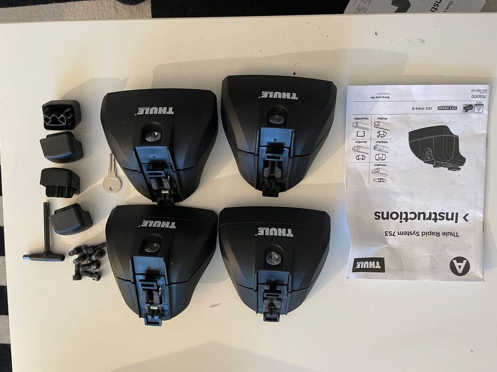 Thule roof rack 753 feet, kit 3028 BMW | Kaufen auf Ricardo