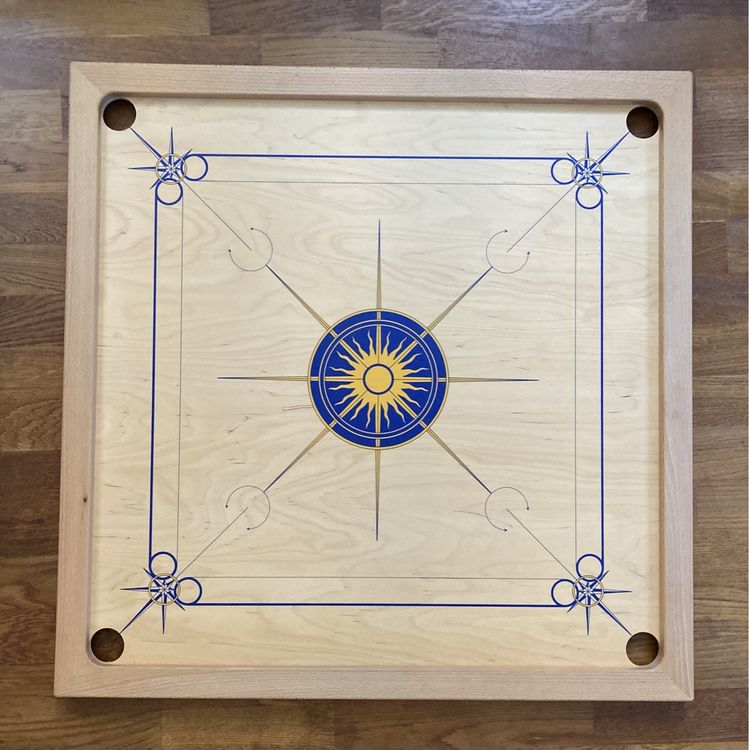 Carrom board/ Brett/ Carambole Swissmade, fast wie neu | Kaufen auf Ricardo