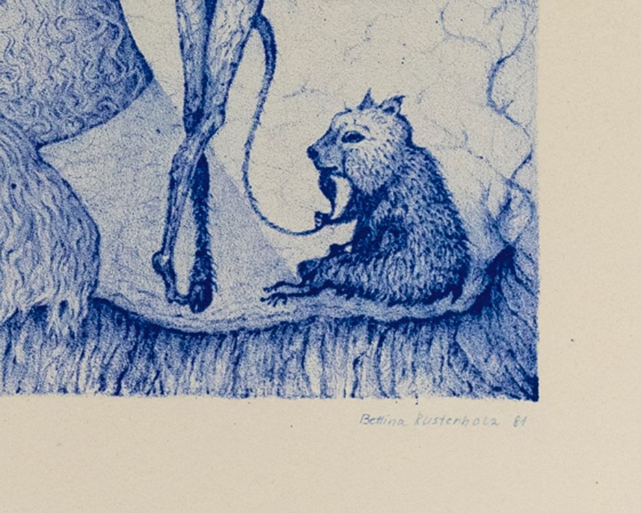 Bettina Rusterholz, Lithografie (Gebraucht) in Masein für CHF 25 – mit ...