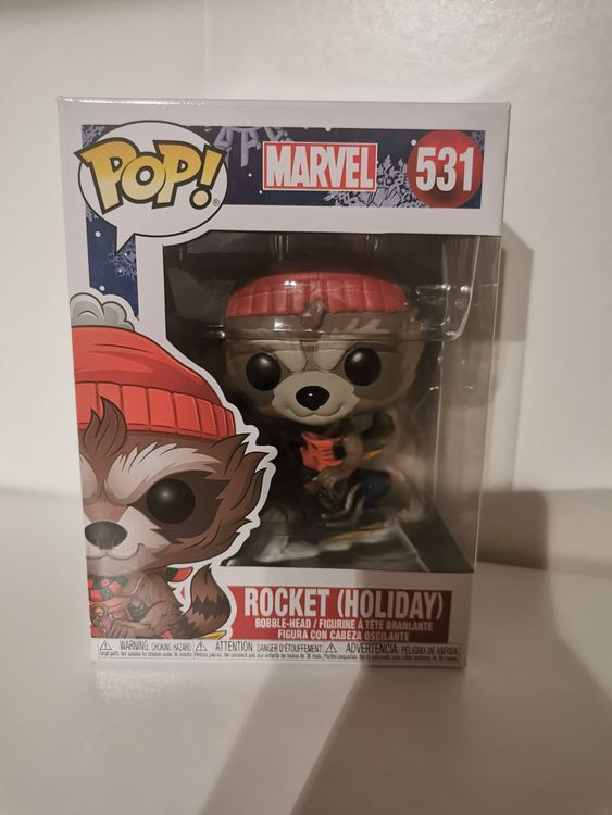 Funko/Marvel/Rocket (Holiday)/531 (Neu und originalverpackt) in Sisseln ...