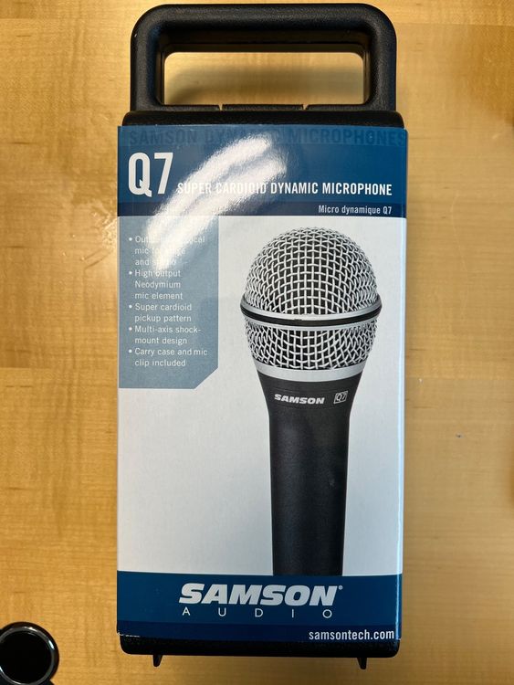 Samson Q7 Dynamisches Handmikrofon (Neu (gemäss Beschreibung)) in für ...