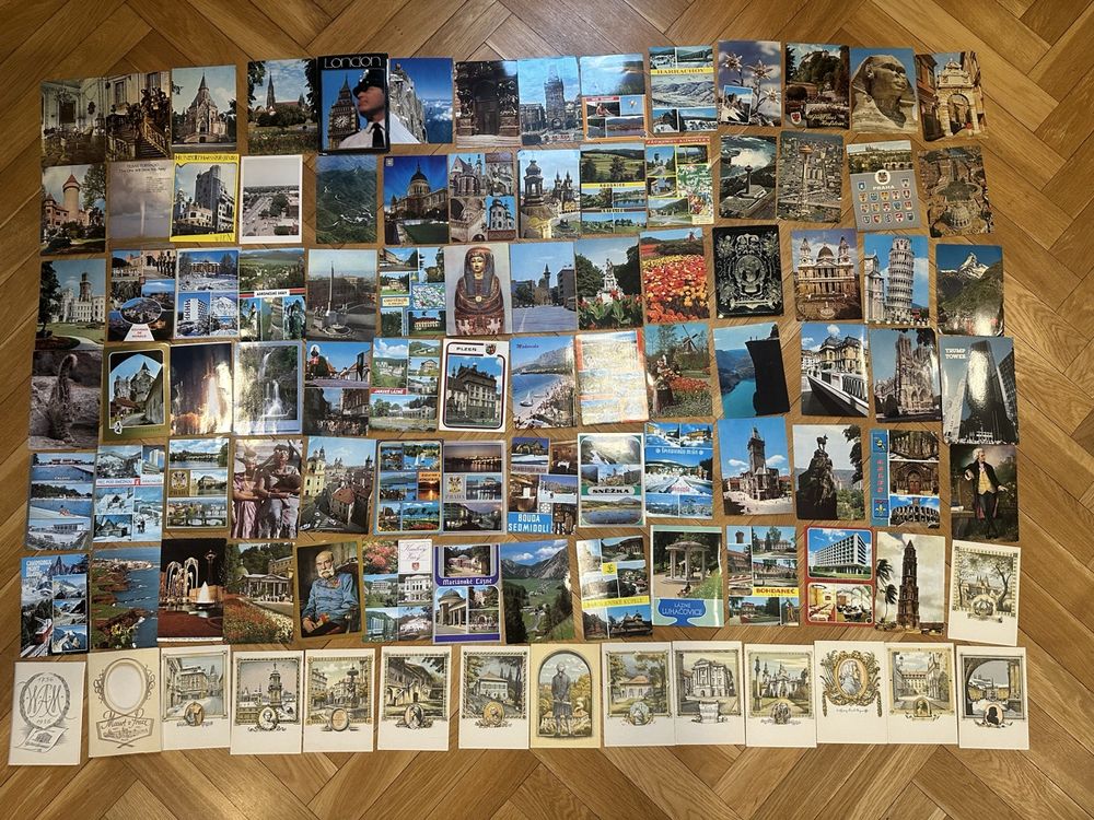 Grosse Postkarten Sammlung, diverse Länder, ab 1900er Jahre (Gebraucht ...