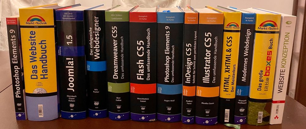 Webdesign Bücher Set HTML CSS Photoshop uvm. | Kaufen auf Ricardo