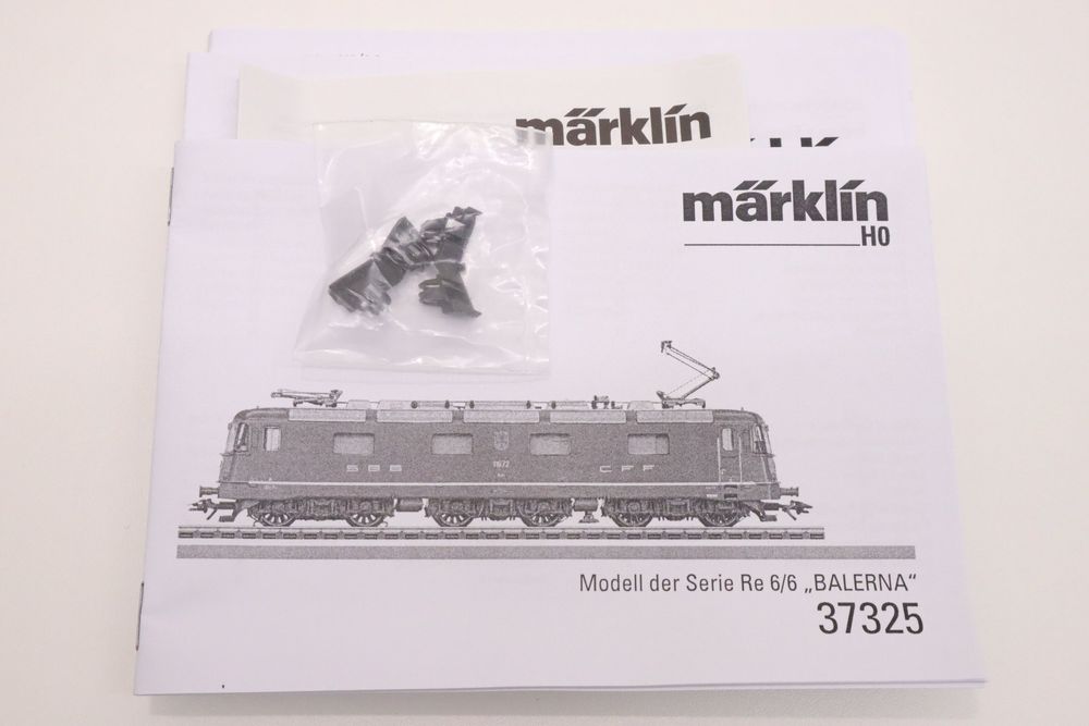 Märklin 37325 SBB Re 6/6 11672 "BALERNA" AC Digital Sound H0 (Gebraucht ...
