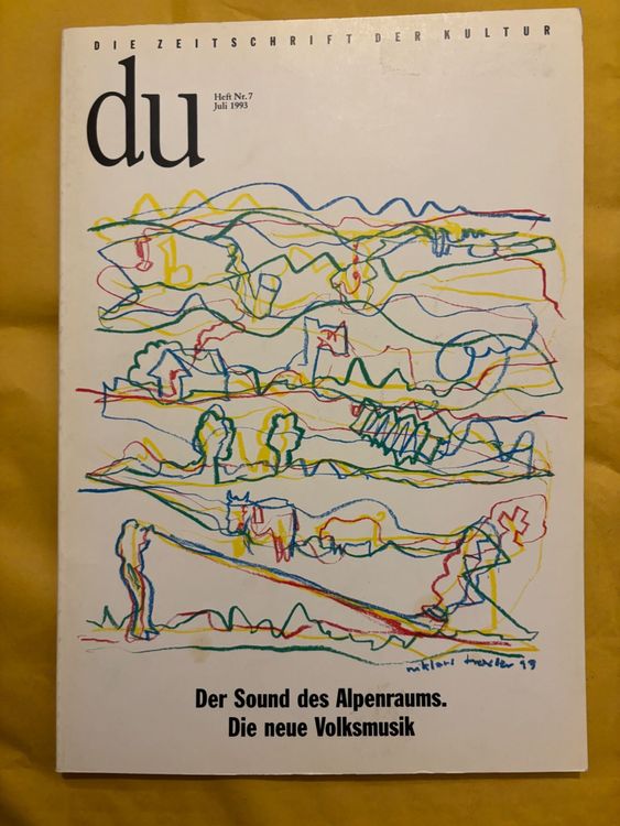 628 Du Zeitschrift Kultur Juli 1993 Sound Alpen Volksmusik (Gebraucht ...