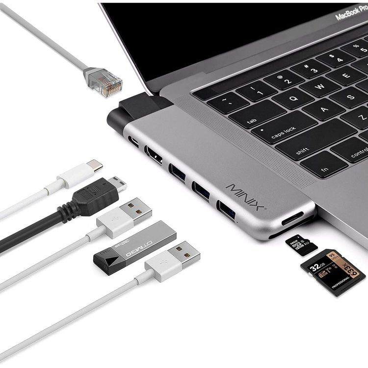 Minix USB-C Multiport Adapter für Macbook Air und Pro | Kaufen auf Ricardo