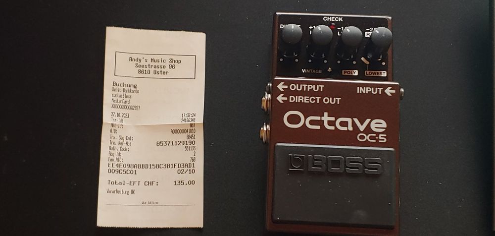 Boss Octave OC-5 | Kaufen auf Ricardo