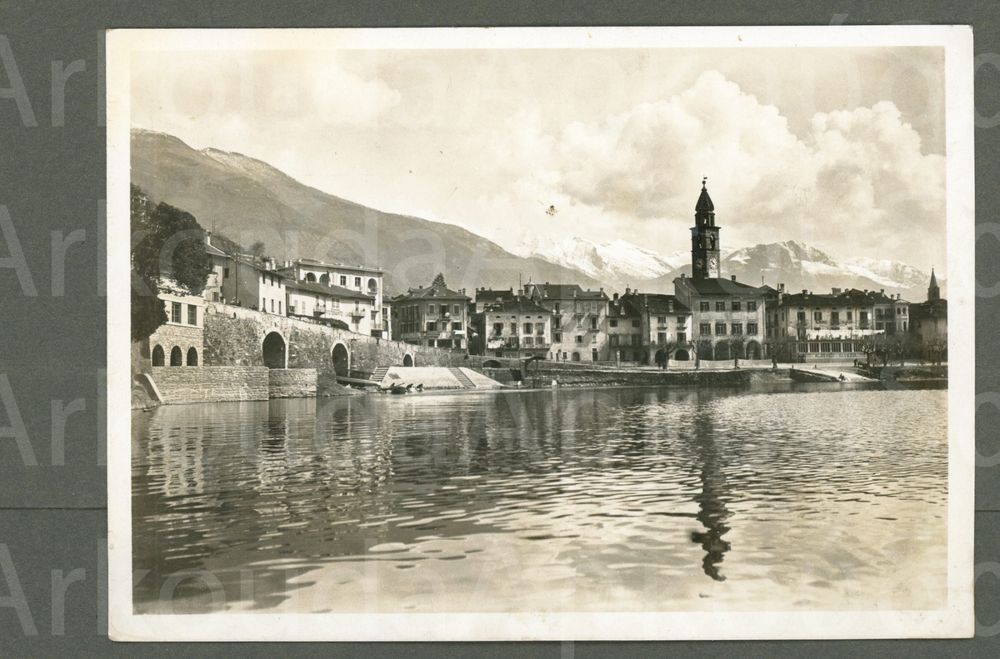 AK sw Ascona TI Veduta dal Lago © Pancaldi ≈ 1935 (Gebraucht) in Basel für CHF 3 – mit Lieferung ...