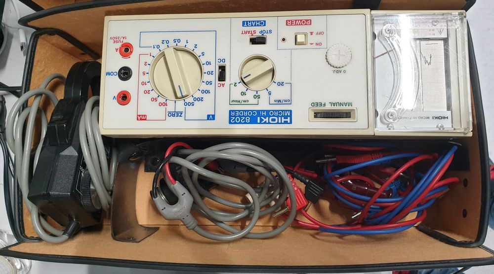 Hioki 8202 Recorder Messgerät mit Aufzeichnung AC/DC Betrieb (Gebraucht ...