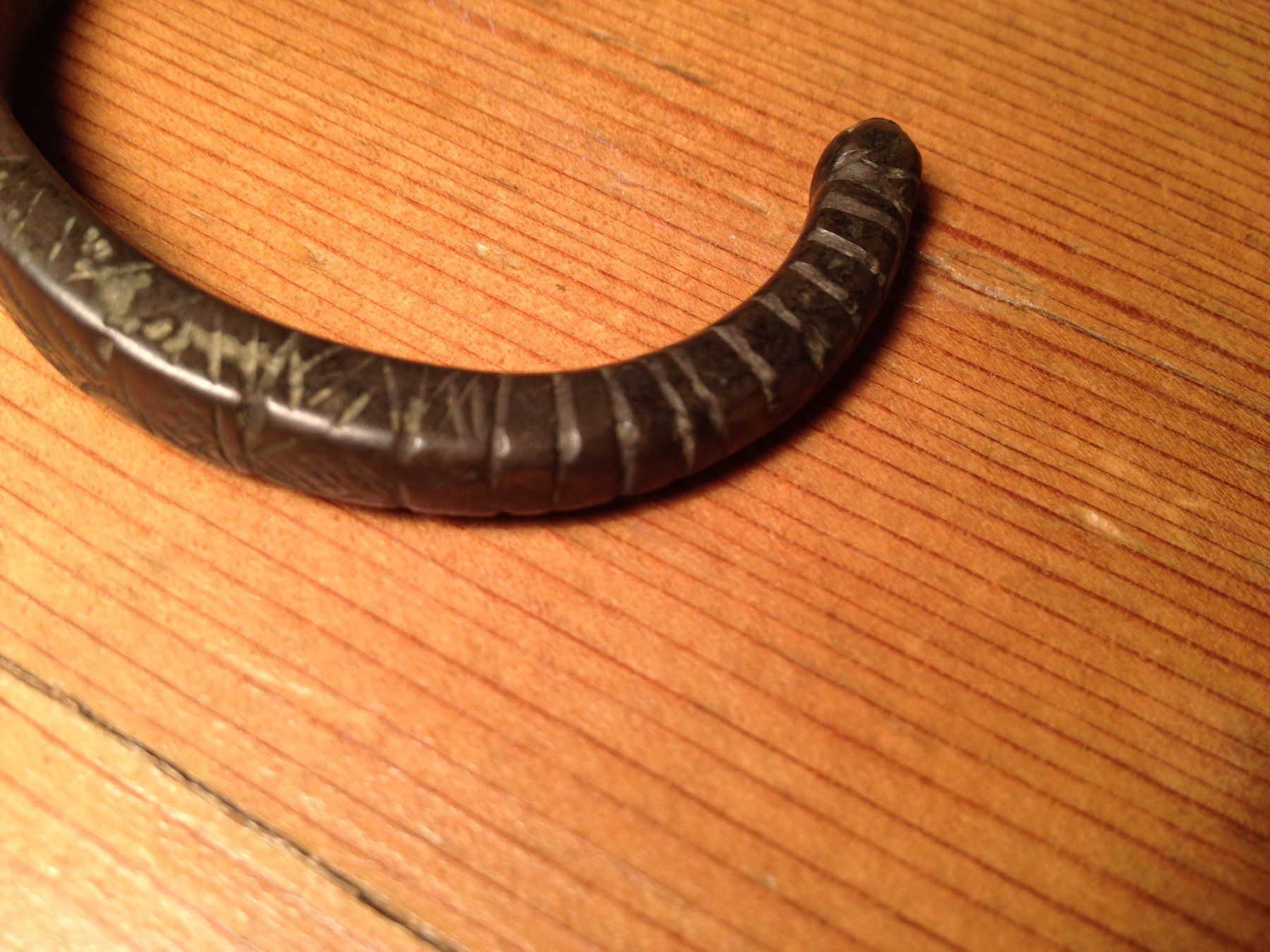 antique bracelet Lorestan - Antike Armband Bronze Luristan (D'occasion ...