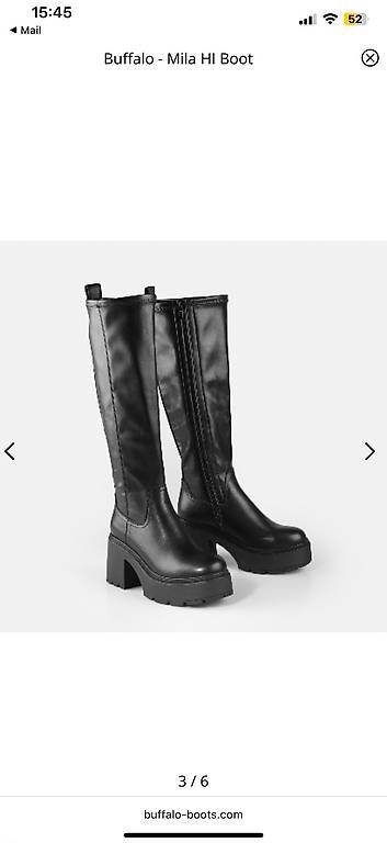 Buffalo Mila Hi Boots vegan Gr. 39 neu & originalverpackt (Gebraucht ...