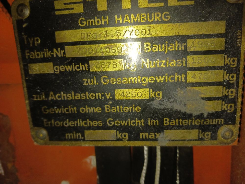 Stapler Stihl (Gebraucht) in Thalheim AG für CHF 2070 – nur Abholung ...