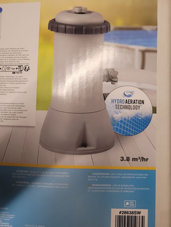 Filterpumpe Intex Pool, 32 mm (Gebraucht) in für CHF 19 – nur Abholung ...