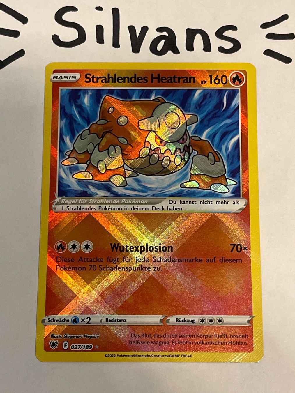 Strahlendes Heatran Astralglanz Astral Radiance Deutsch (Neu (gemäss ...