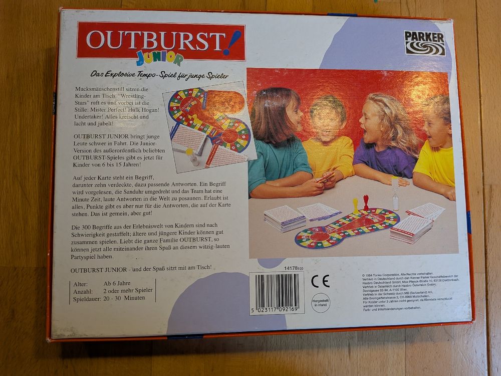 Outburst Junior - Das explosive Spiel für junge Spieler (Gebraucht) in ...