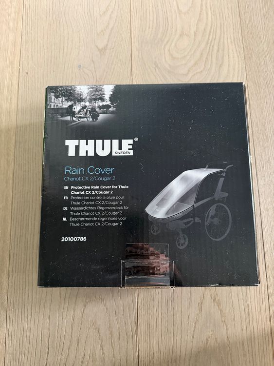 Thule Regenschutz / Rain Cover für Chariot CX 2/Cougar 2 (Neu und ...