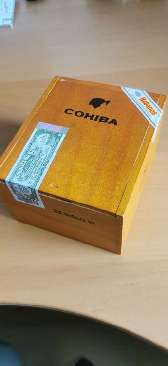Cohiba Siglo VI (25x) - Not Certified (Neu und originalverpackt) in Effretikon für CHF 221 – mit ...