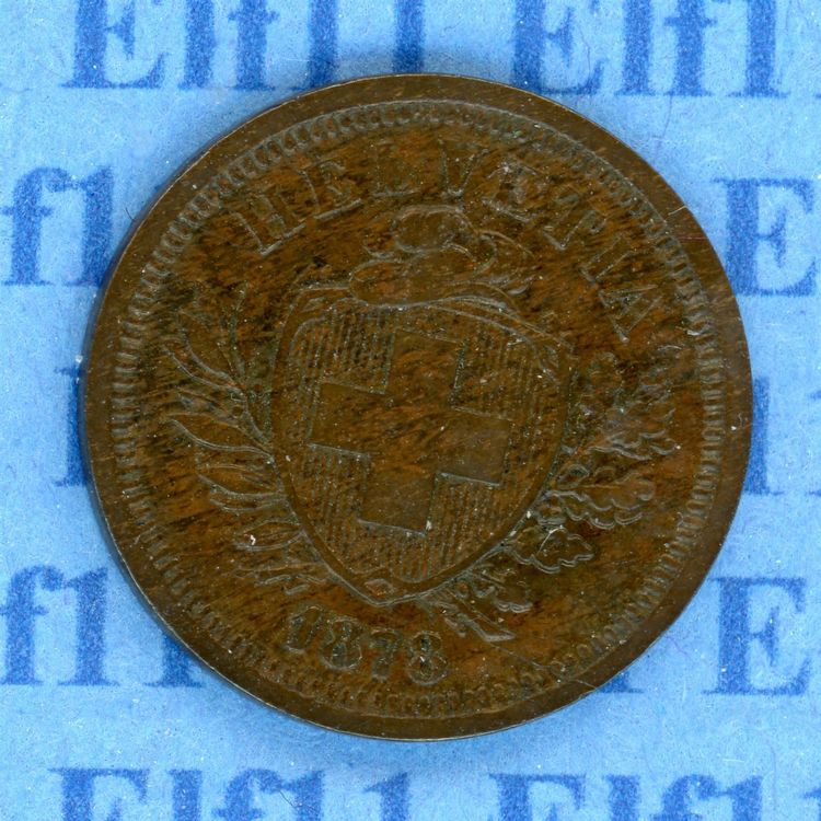 CHF___0.01 1878 vz 1 Rappen | Kaufen auf Ricardo