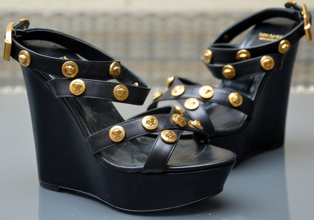 Sandalen Versace sandales Platform Heels .36 (Gebraucht) in Collonges ...