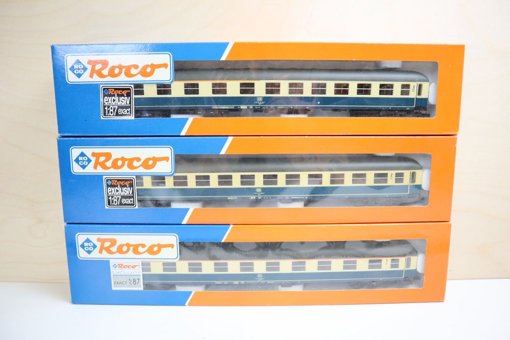 ROCO 3 x Schnellzugwagen 44746/47/48 - Neupreis: 171.- | Kaufen auf Ricardo