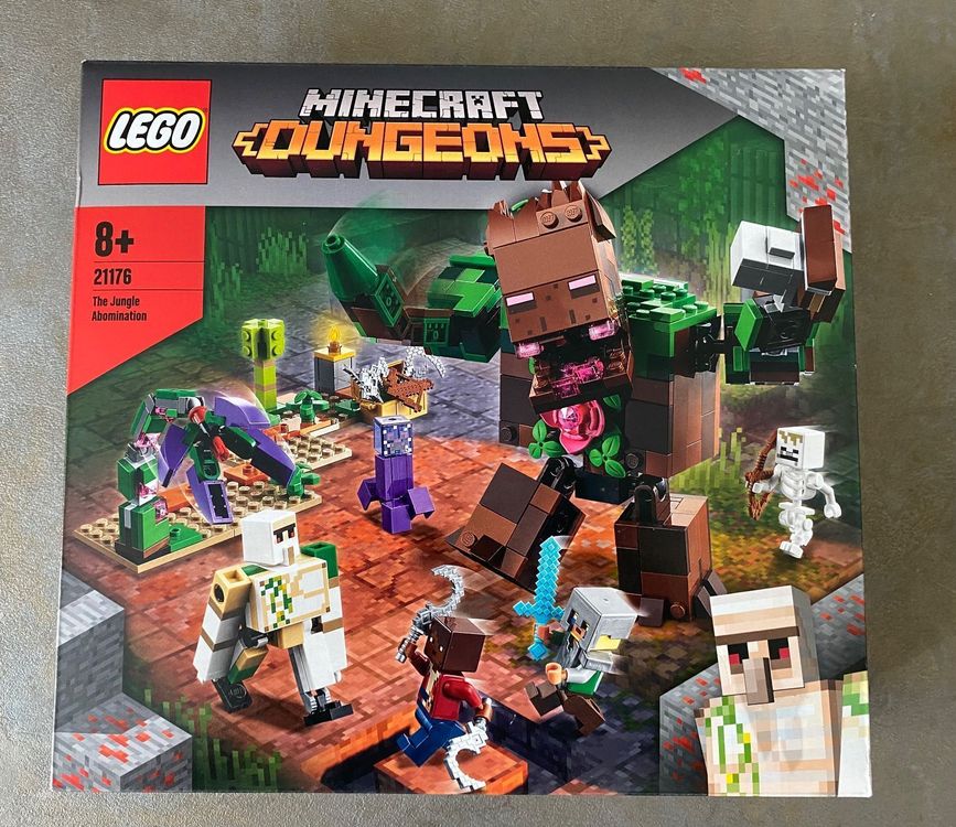 LEGO Minecraft - 21176 - Die Dschungel Ungeheuer - 489 Teile | Kaufen ...