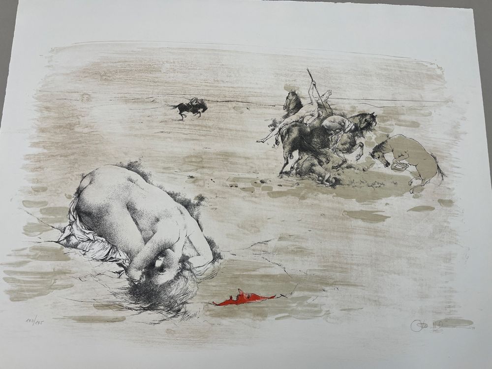 aus Grafiksammlung Lithografie von Otto Bachmann 1974 (Gebraucht) in ...