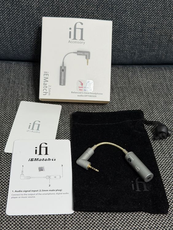 ifi Audio iEMatch für 2,5mm Kopfhörer/IEM (Gebraucht) in Riehen für CHF ...