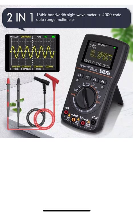 2in1 Oszilloskop Multimeter Digitales (Neu und originalverpackt) in ...