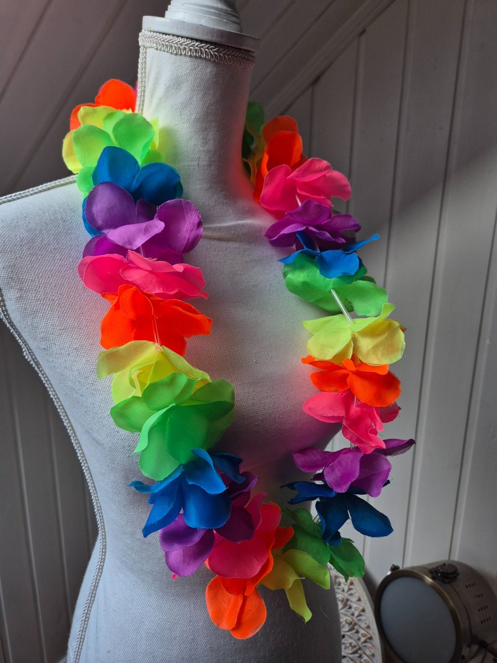 2 Stück LEI 🌺🌻🌸 Hawaii Halsschmuck Halskette (Gebraucht) in ...