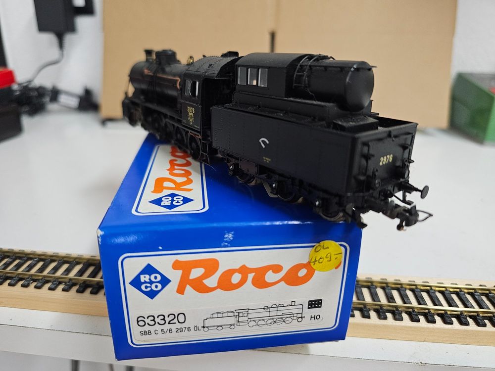 ROCO 63320 lok C5/6 CFF 2976 DIGITAL dès1.-fr (Gebraucht) in bassecourt ...