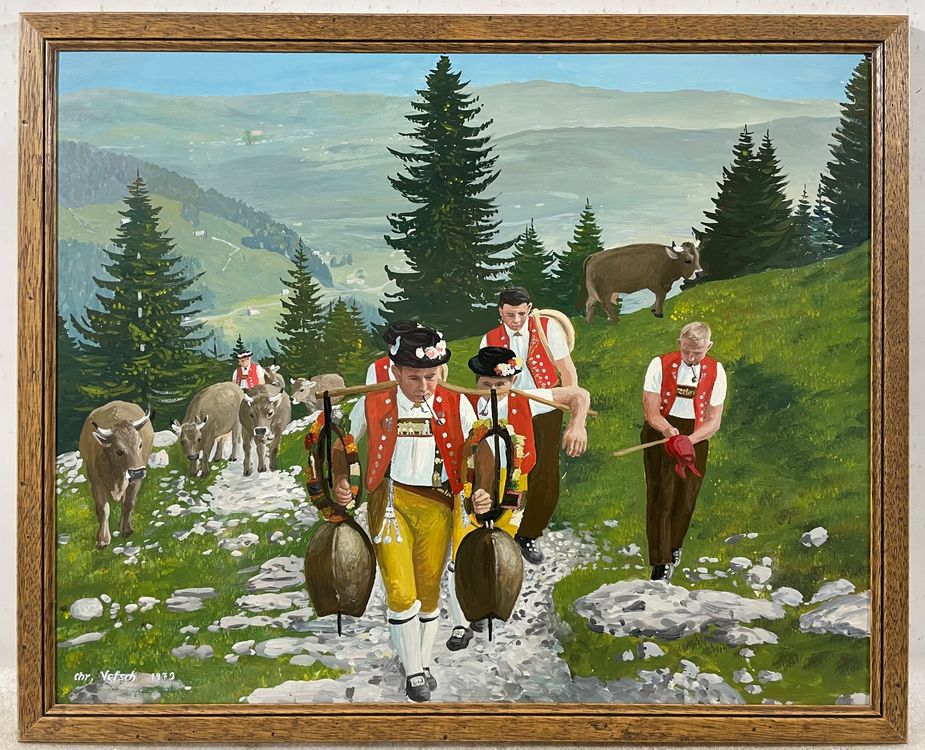 Christian Vetsch (1912-1996) Appenzeller Gemälde (Gebraucht) in Root ...