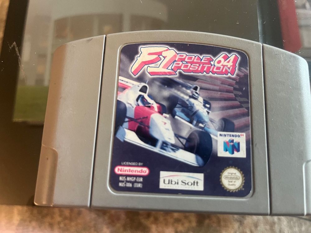 Nintendo 64: F1 Pole Position 64 (Gebraucht) in Cham für CHF 9 – mit ...
