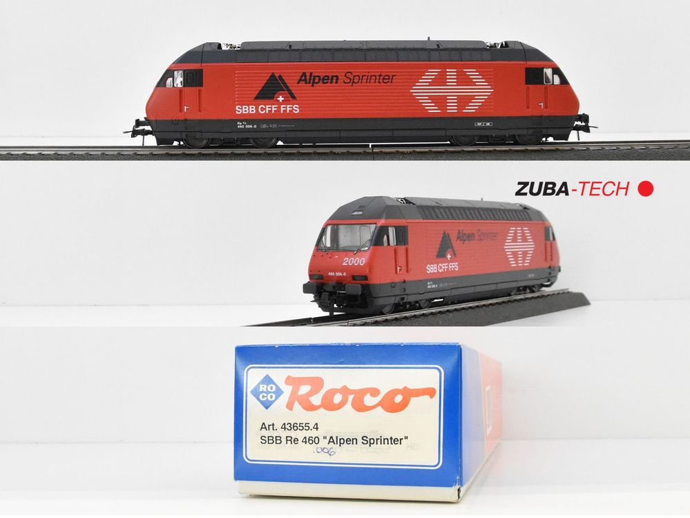 Roco 43655 E-Lok Re 460 SBB H0 GS Analog mit OVP (Gebraucht) in St. Gallen für CHF 122 – mit ...