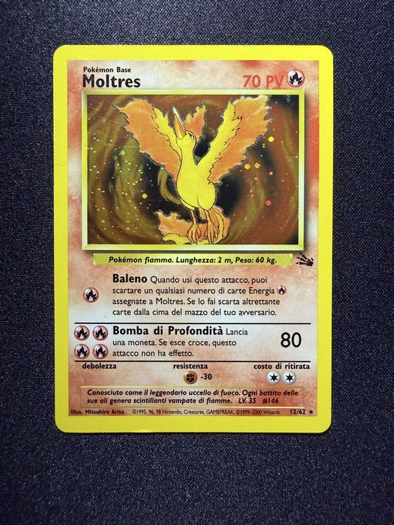 Pokemon Moltres Fossil Holo ita - EX (Usato) a Monte Carasso per CHF 35 ...