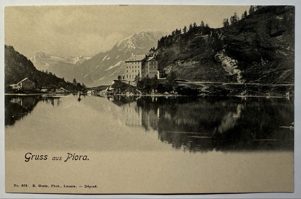 Alte Postkarte "Gruss aus Piora" mit Bergpanorama (Gebraucht) in Baar für CHF 14 – mit Lieferung ...