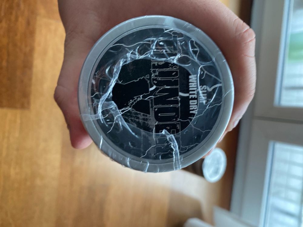 28 Dosen Thunder slim white Dry snus | Kaufen auf Ricardo