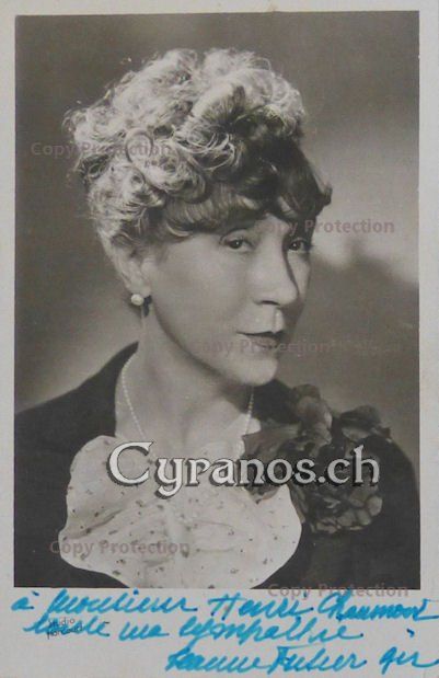 Jeanne Fusier-Gir (1885-1973) Schauspielerin - sign. Foto (Gebraucht ...