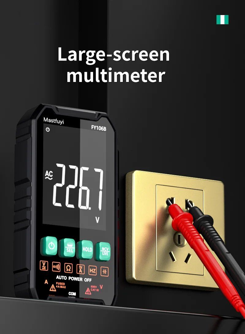 NEU Digital Multimeter Messgerät True RMS NCV / multimètre (Neu und ...